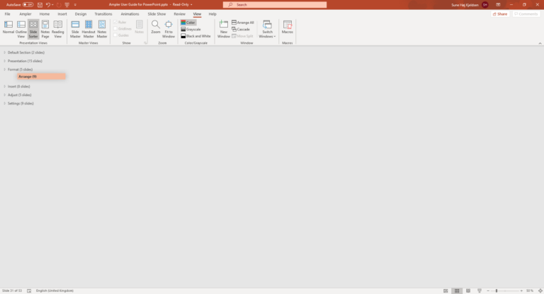 Table of Contents PowerPoint - Next generation tools for Microsoft Office