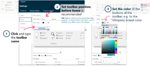 Custom toolbar in PowerPoint - Ampler