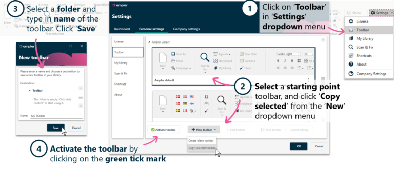 Custom toolbar in PowerPoint - Next generation tools for Microsoft Office