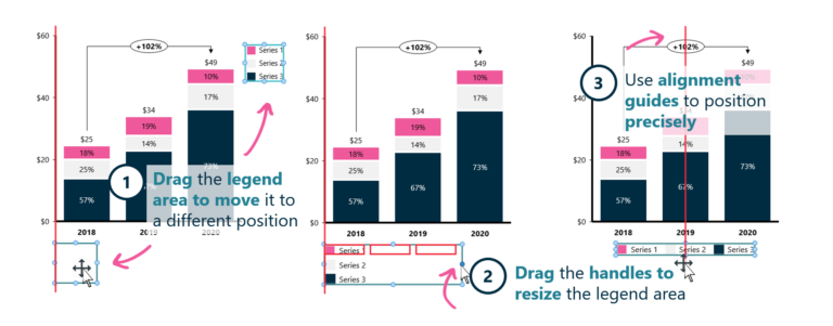 Move and resize legend - Ampler