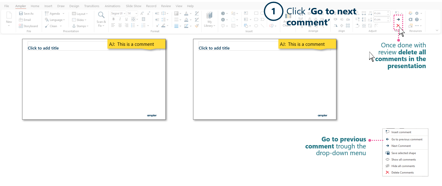 Comments - Next generation tools for Microsoft Office