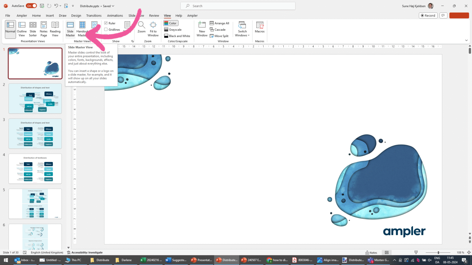 How to Distribute Shapes in PowerPoint for Polished Presentations - Ampler