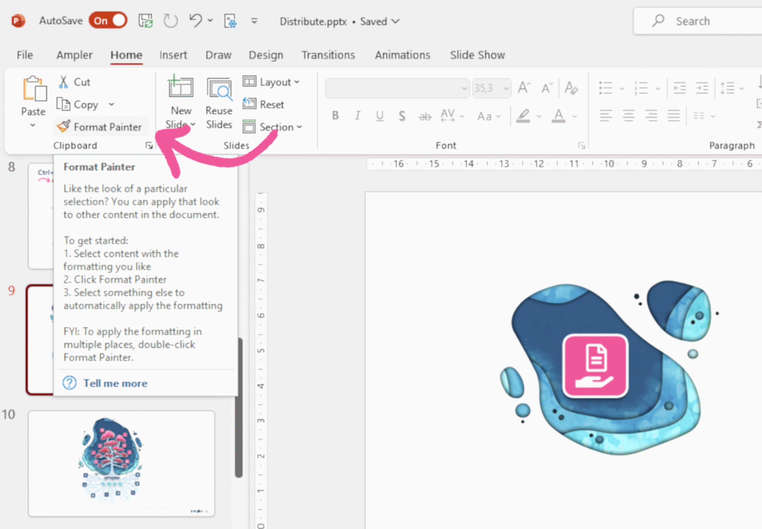 How to Distribute Shapes in PowerPoint for Polished Presentations - Ampler