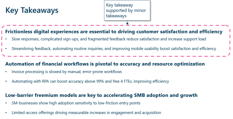How To Create a Key Takeaway Slide Like a McKinsey Consultant (With ...